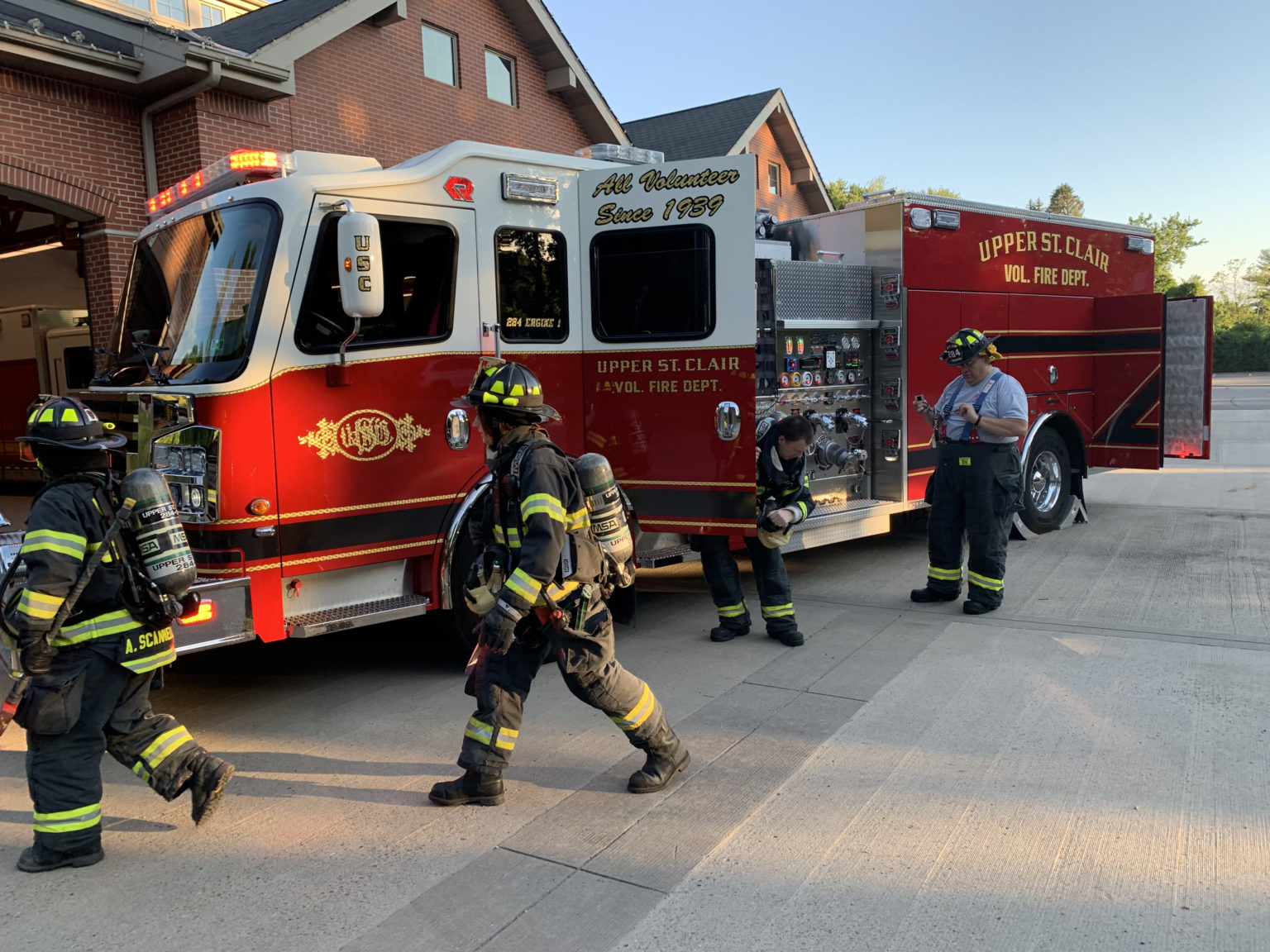 Wednesday Night Drills – Upper Saint Clair Volunteer Fire Department