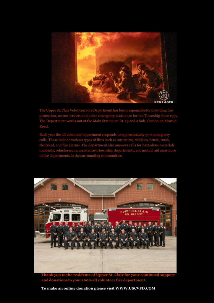 2021 USCVFD Statistics – Upper Saint Clair Volunteer Fire Department
